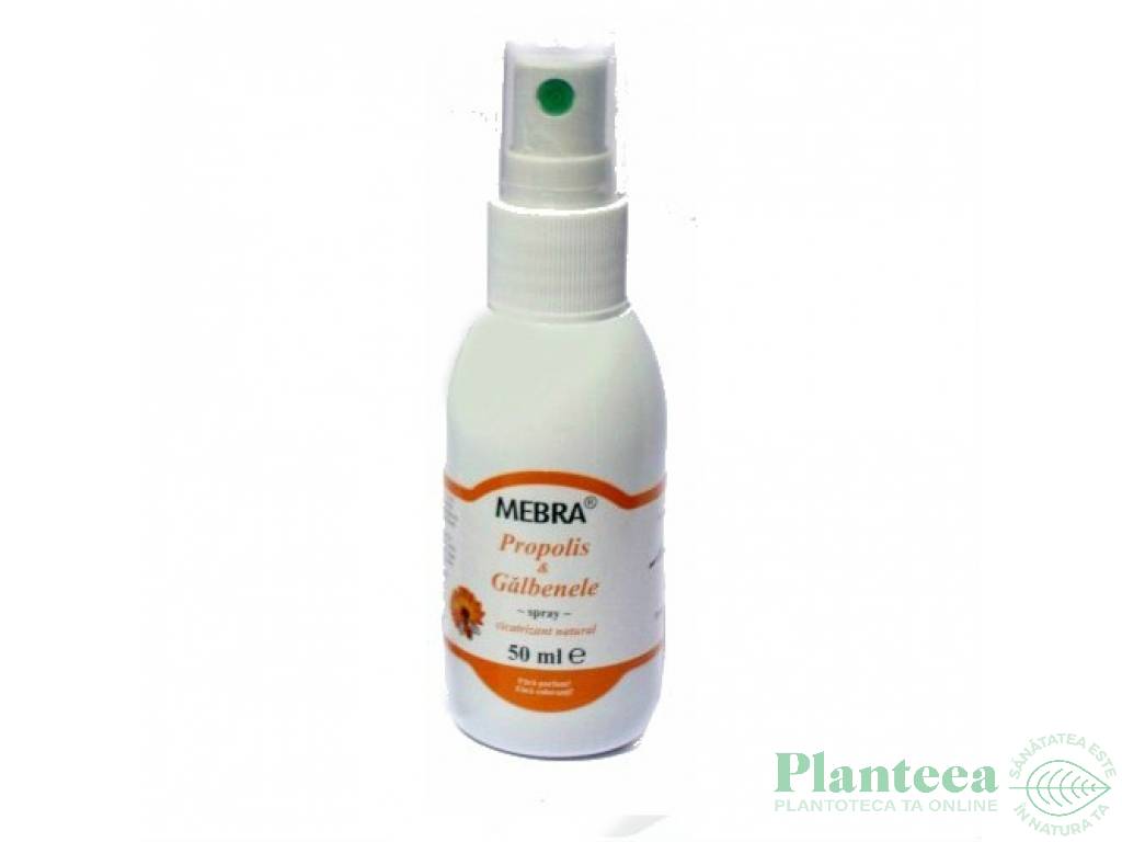 Spray propolis galbenele 50ml - Mebra, pret 23,5 lei - Planteea