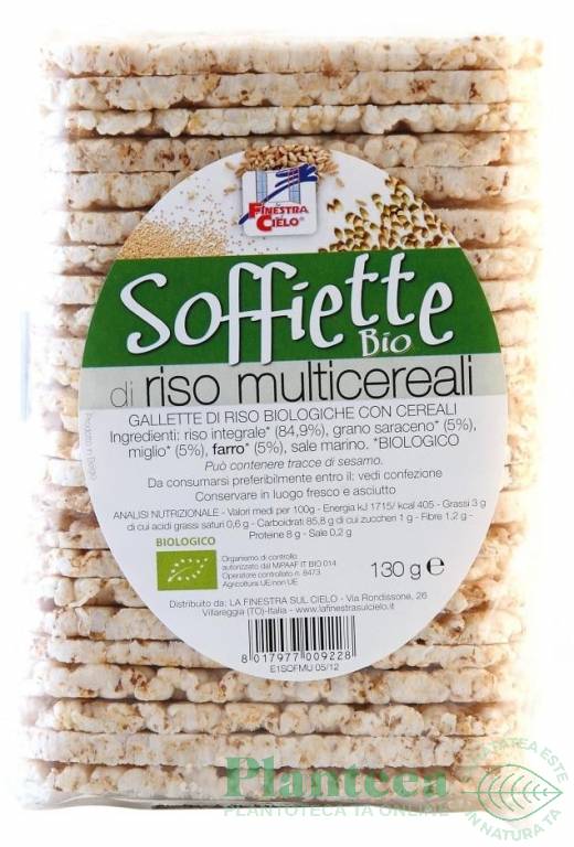 Rondele expandate orez cereale cu sare eco 130g - La finestra sul cielo ...