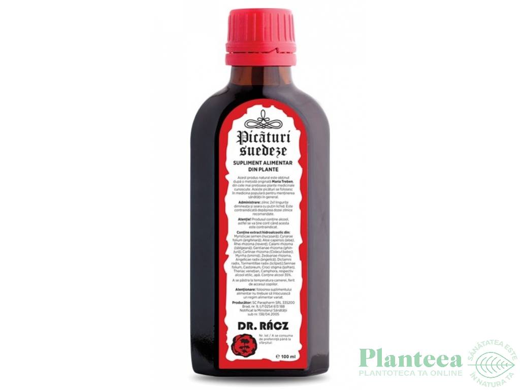 Bitter suedez Dr Racz 100ml - Parapharm, pret 43,3 lei - Planteea