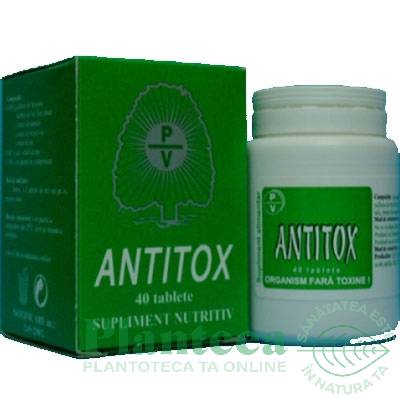 Antitox V 40cp - Plantavorel, pret 24,5 lei - Planteea