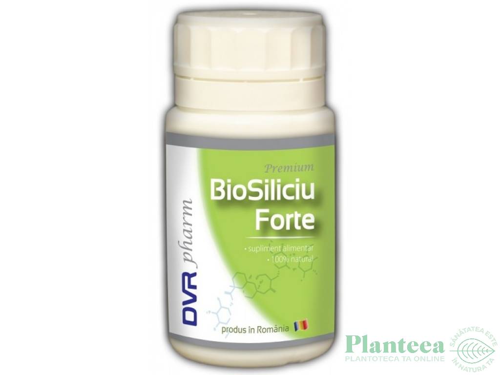 Siliciu forte 60cps - Dvr pharm, pret 31,2 lei - Planteea