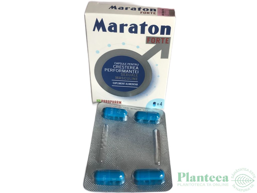 Maraton forte folie 4cps - Parapharm, pret 52,6 lei - Planteea