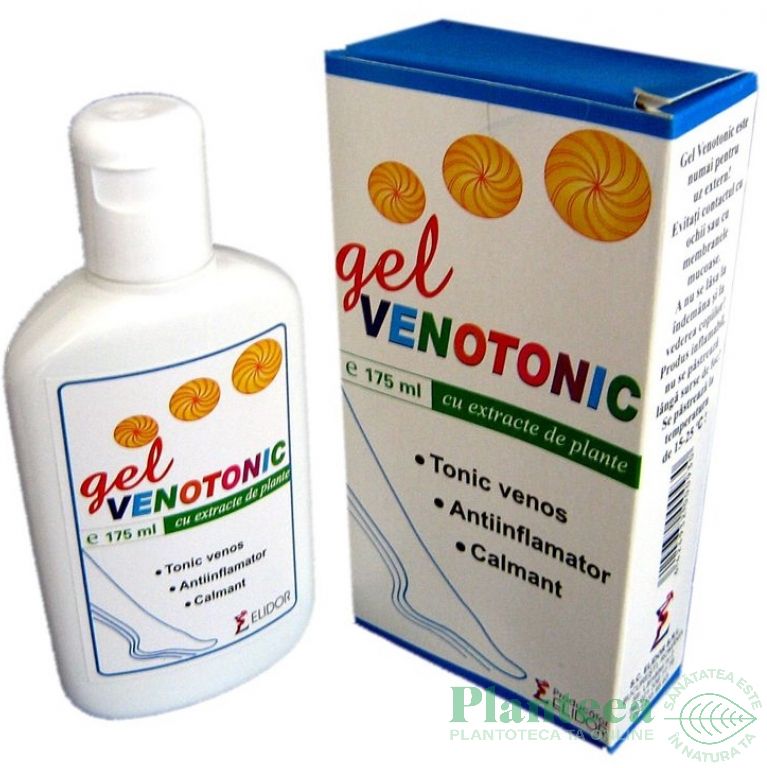 Gel venotonic 175ml - Elidor, pret 48,5 lei - Planteea