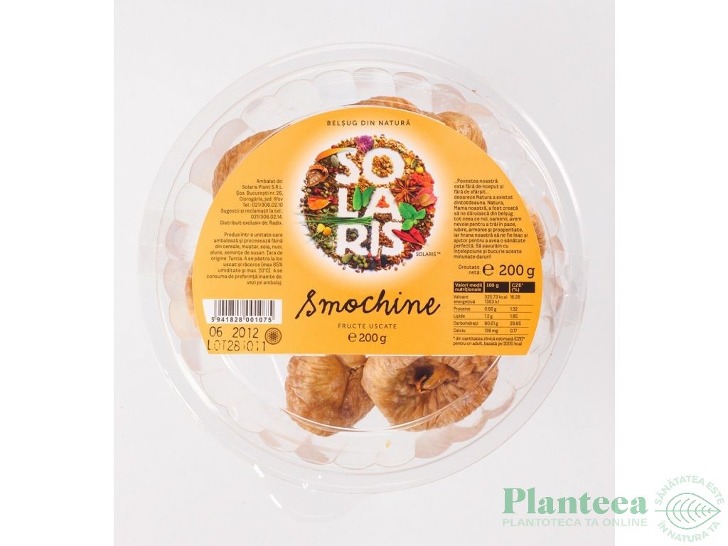 Smochine uscate 200g - Solaris, pret 25,2 lei - Planteea