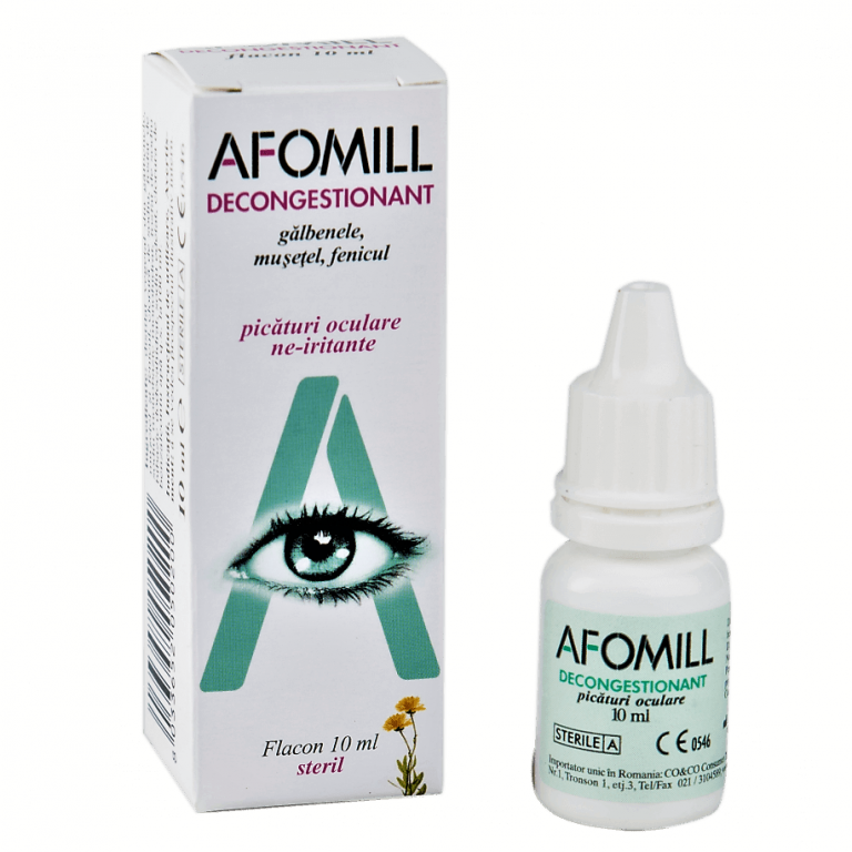 Picaturi oculare decongestionante 10ml - Afomill, pret 25,0 lei - Planteea