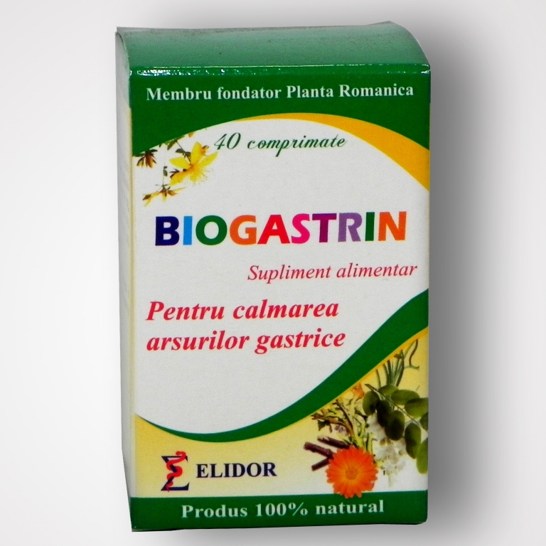 Biogastrin 40cp - Elidor, pret 22,5 lei - Planteea