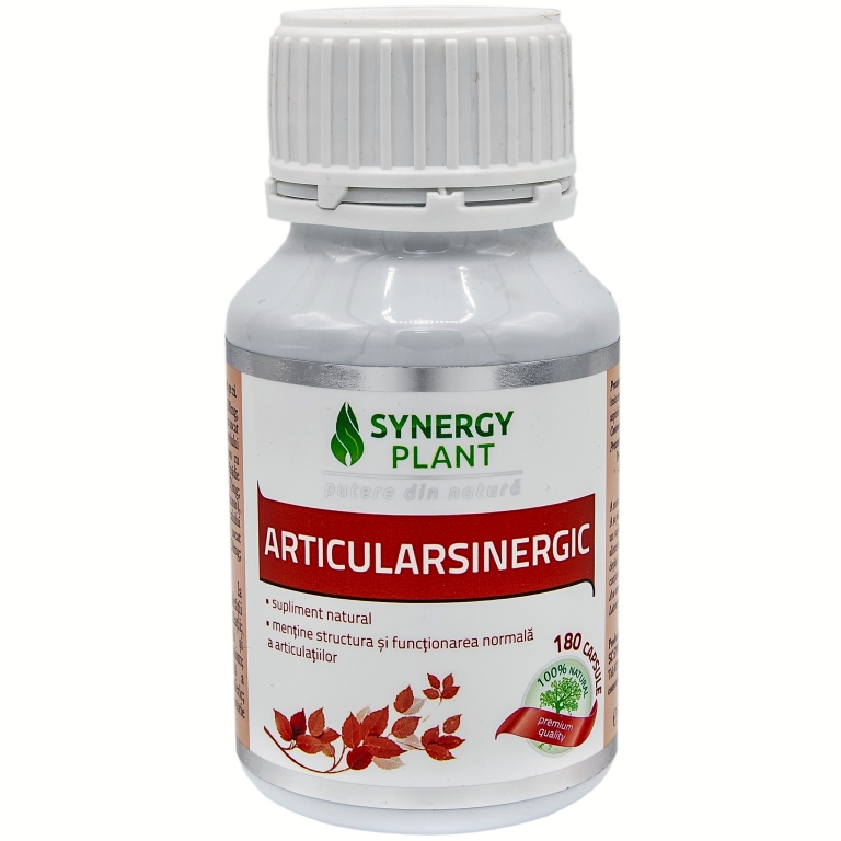 ArticularSinergic 180cps - Synergy plant, pret 153,0 lei - Planteea