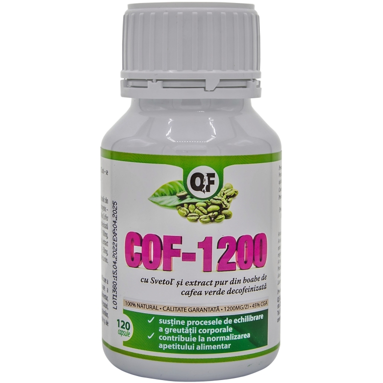 COF 1200 120cps - Qf laboratories, pret 198,4 lei - Planteea