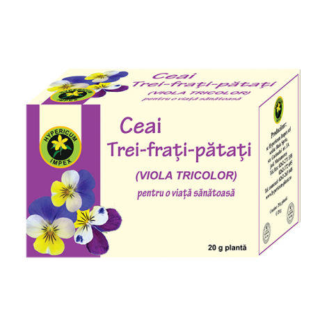 Ceai trei frati patati 20g - Hypericum plant, pret 5,3 lei - Planteea