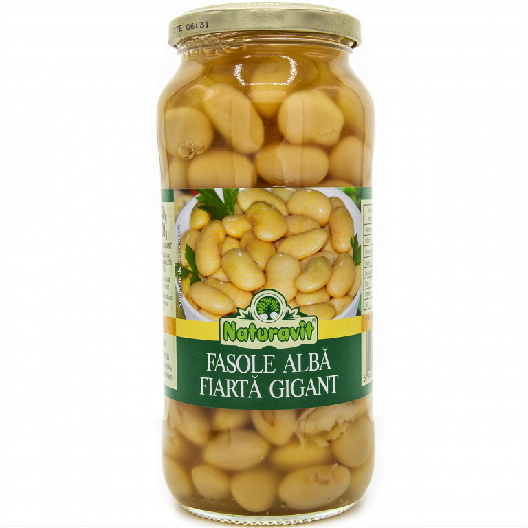 Conserva fasole alba fiarta gigant 580ml - Naturavit, pret 8,0 lei ...