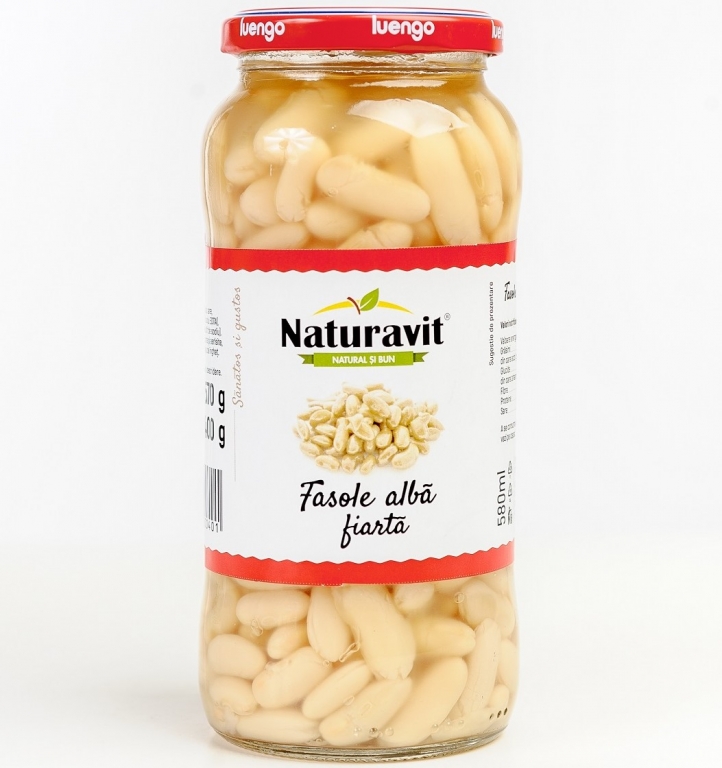 Conserva fasole alba fiarta 580ml - Naturavit, pret 7,2 lei - Planteea