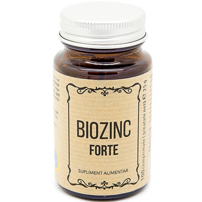 Biozinc forte 100cps - Remedia, pret 26,0 lei - Planteea
