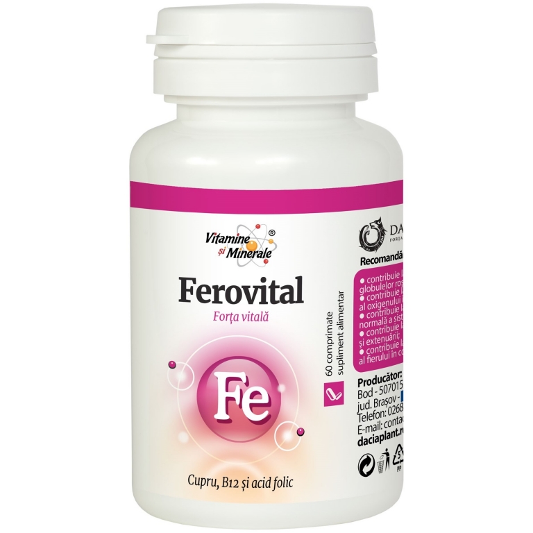 Ferovital 60cp - Dacia plant, pret 43,8 lei - Planteea