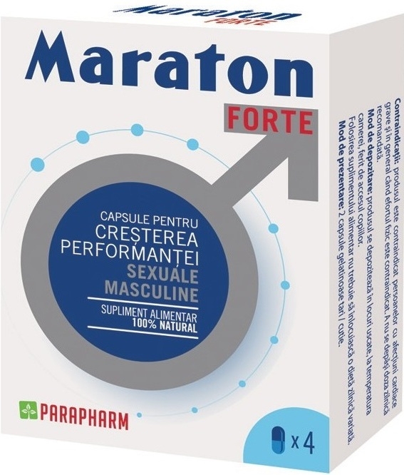 Maraton forte 4cps - Parapharm, pret 44,1 lei - Planteea