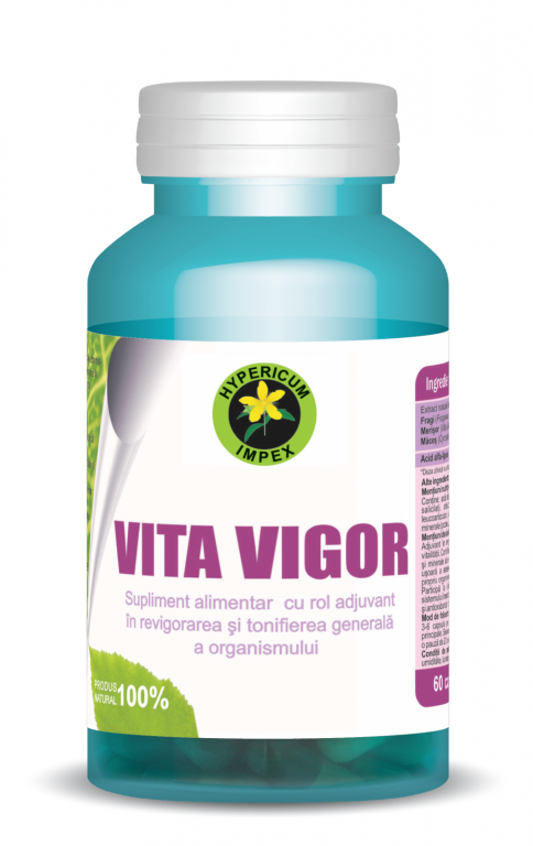 Vita Vigor 60cps - Hypericum plant, pret 20,2 lei - Planteea